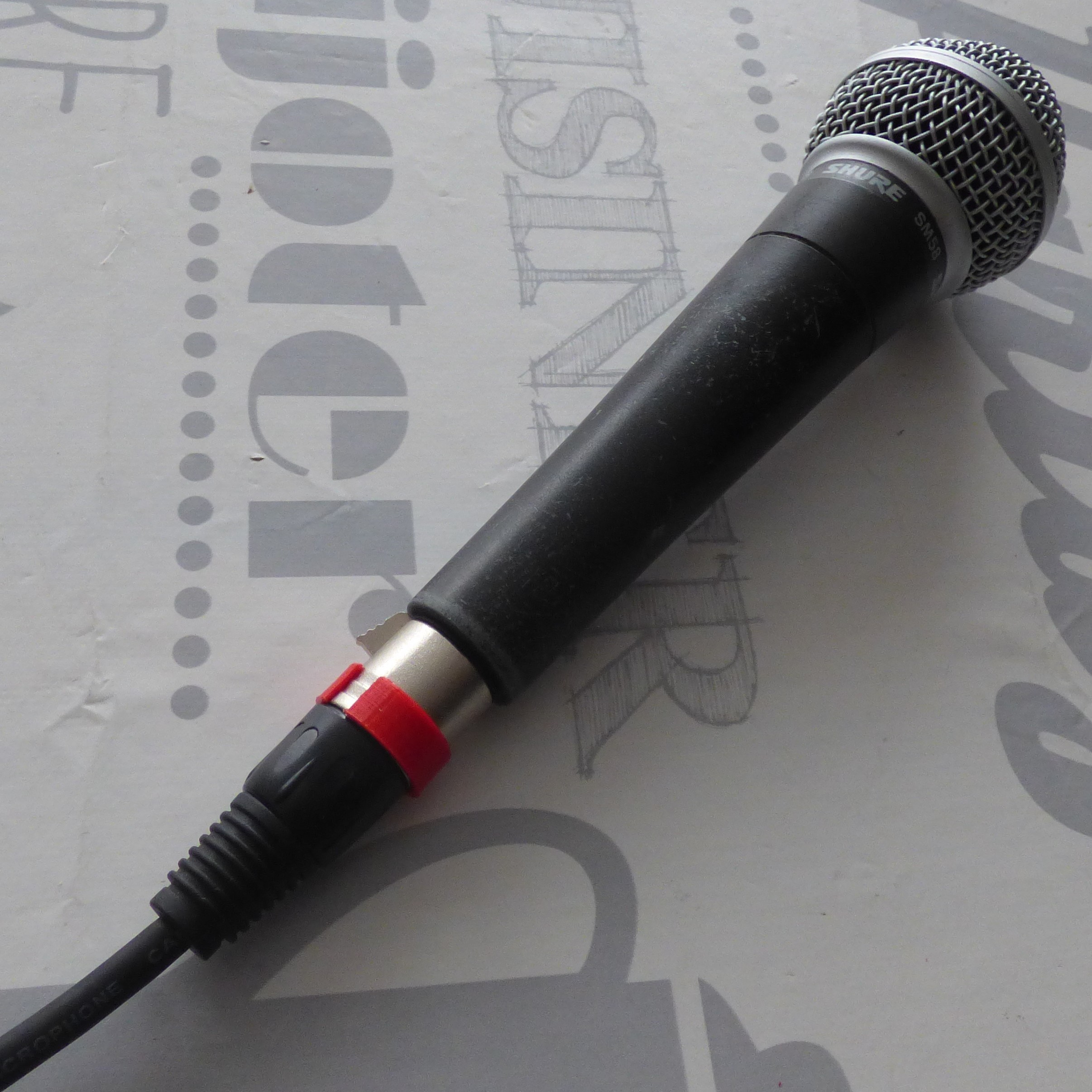 Free STL file marking ring for XLR microphone 💍・3D printable model to ...