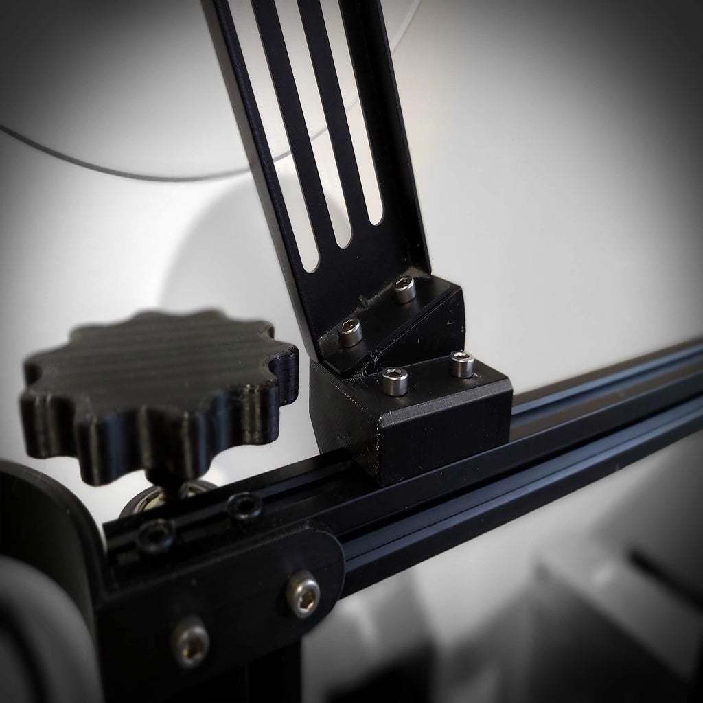 🔧 Ender3 Angled Spool Mount・Free STL File for ・Cults