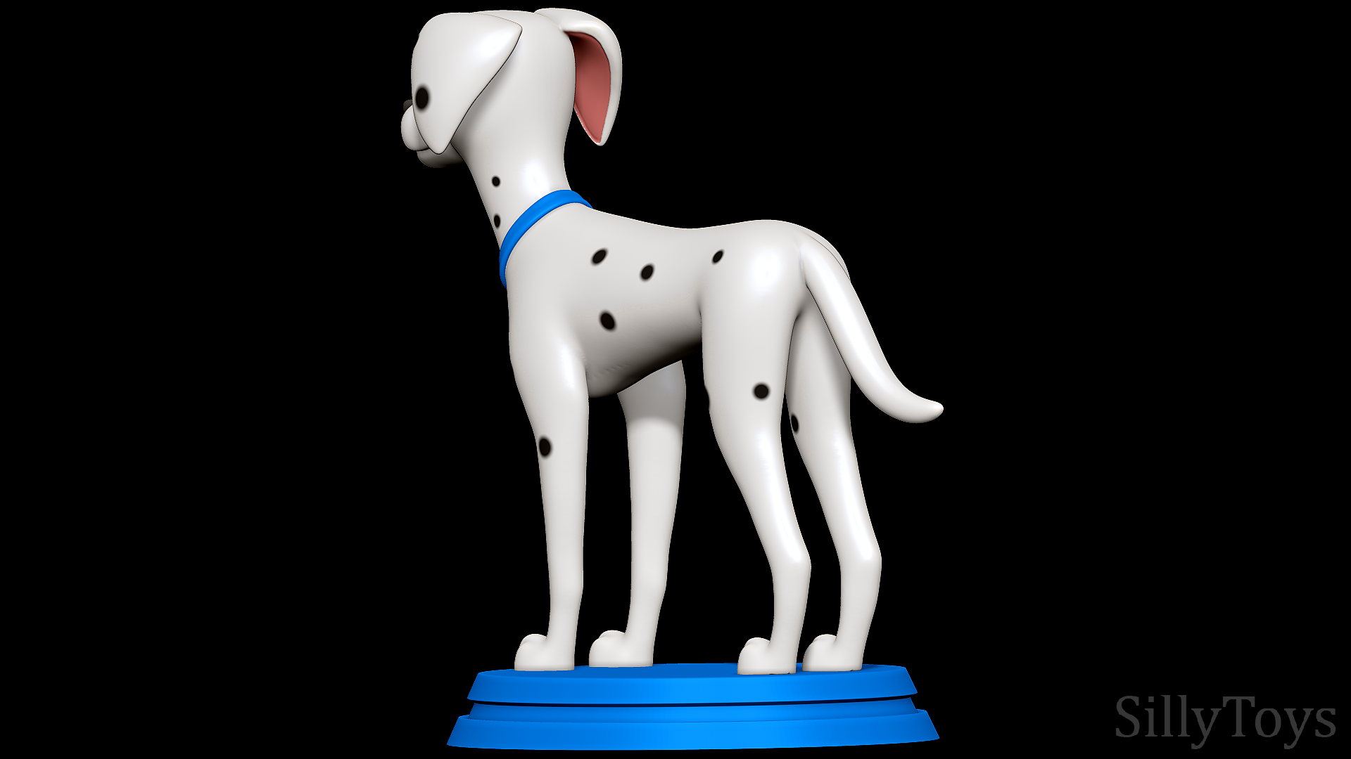 Fichier STL Perdita - 101 Dalmatiens 🐉 ・Objet imprimable en 3D à ...