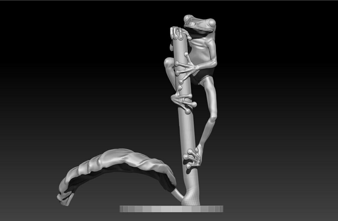 STL file Desk Frog 🐸 ・Design to download and 3D print・Cults