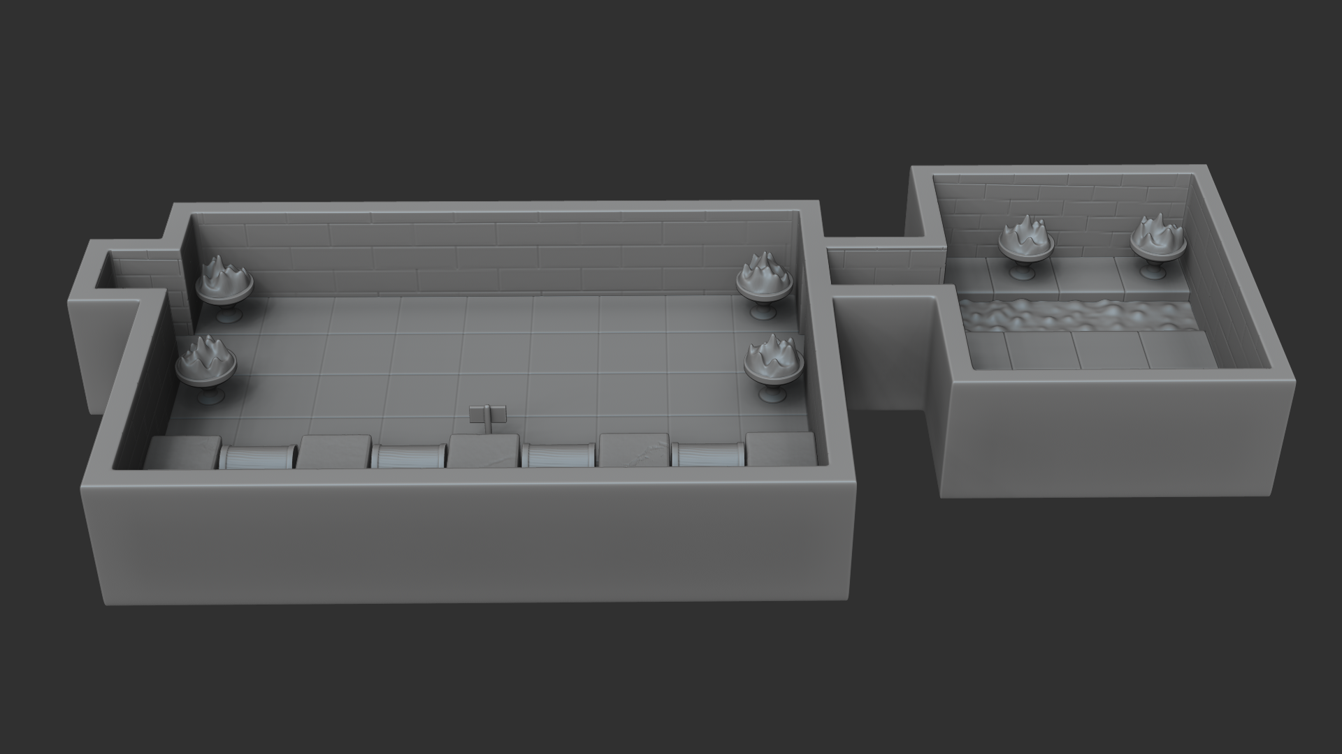 STL file Tibia Annihilator Room - Miniature 🗺️ ・3D print design to ...