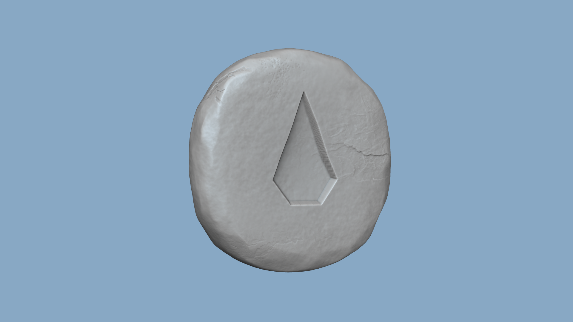 STL file Water Rune - Runescape - STL Keychain 🚰 ・3D print design to ...