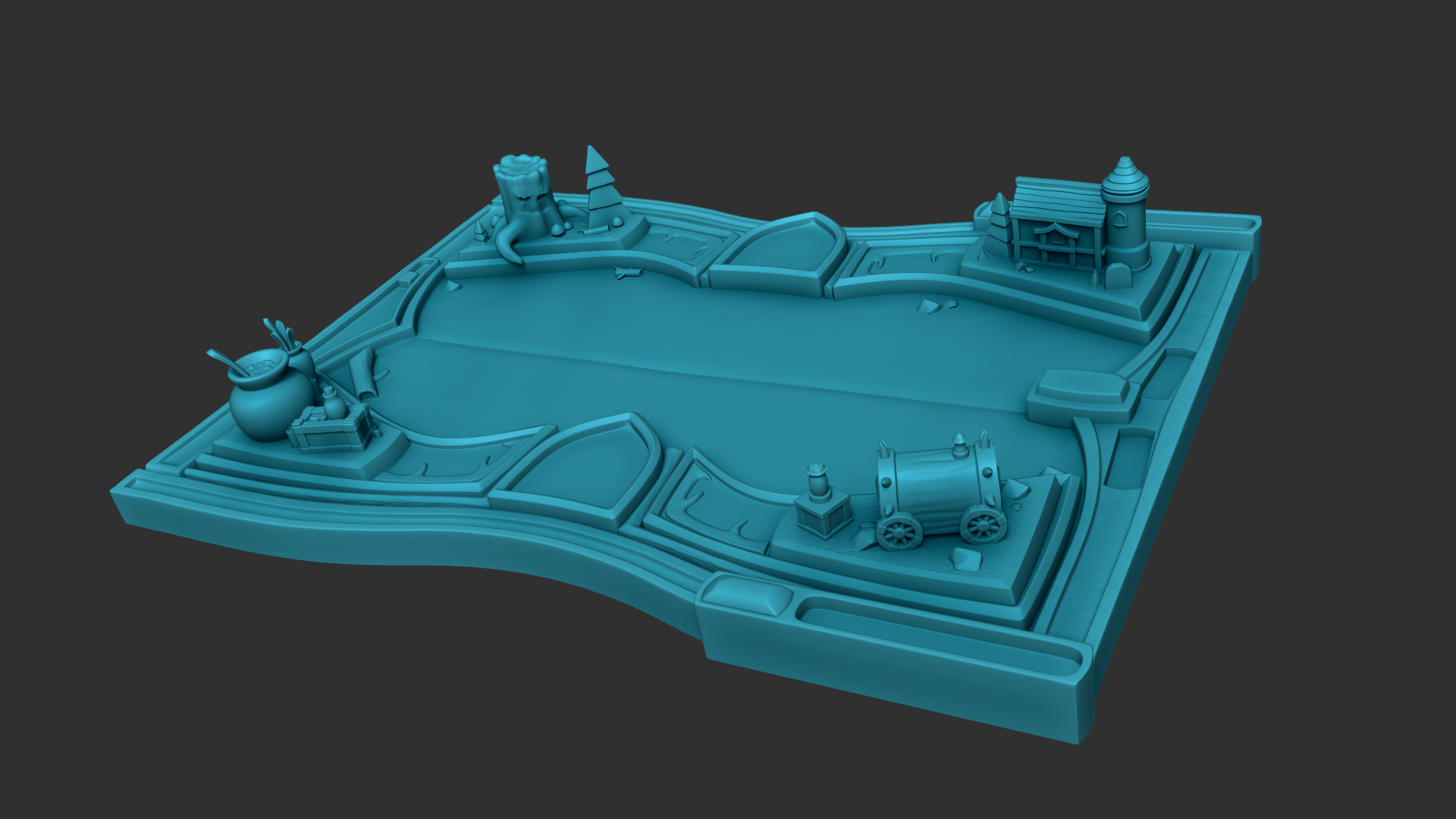 🎨 Hearthstone Board Game - Simplified Model - Collectible・ STL File for ...