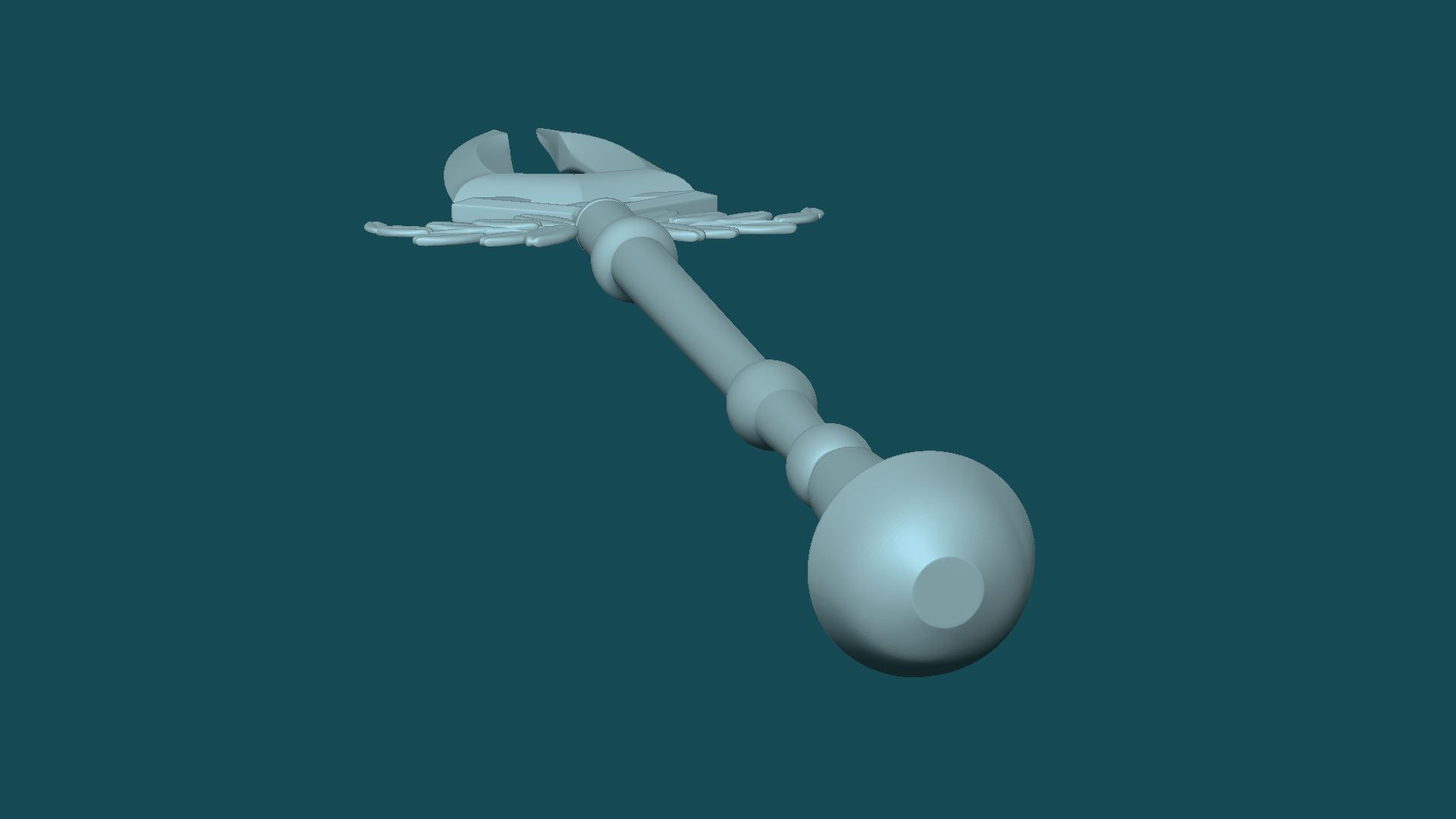 🗝️ Varatha - Eternal Spear - HADES Keychain Miniature・ STL File for ・Cults