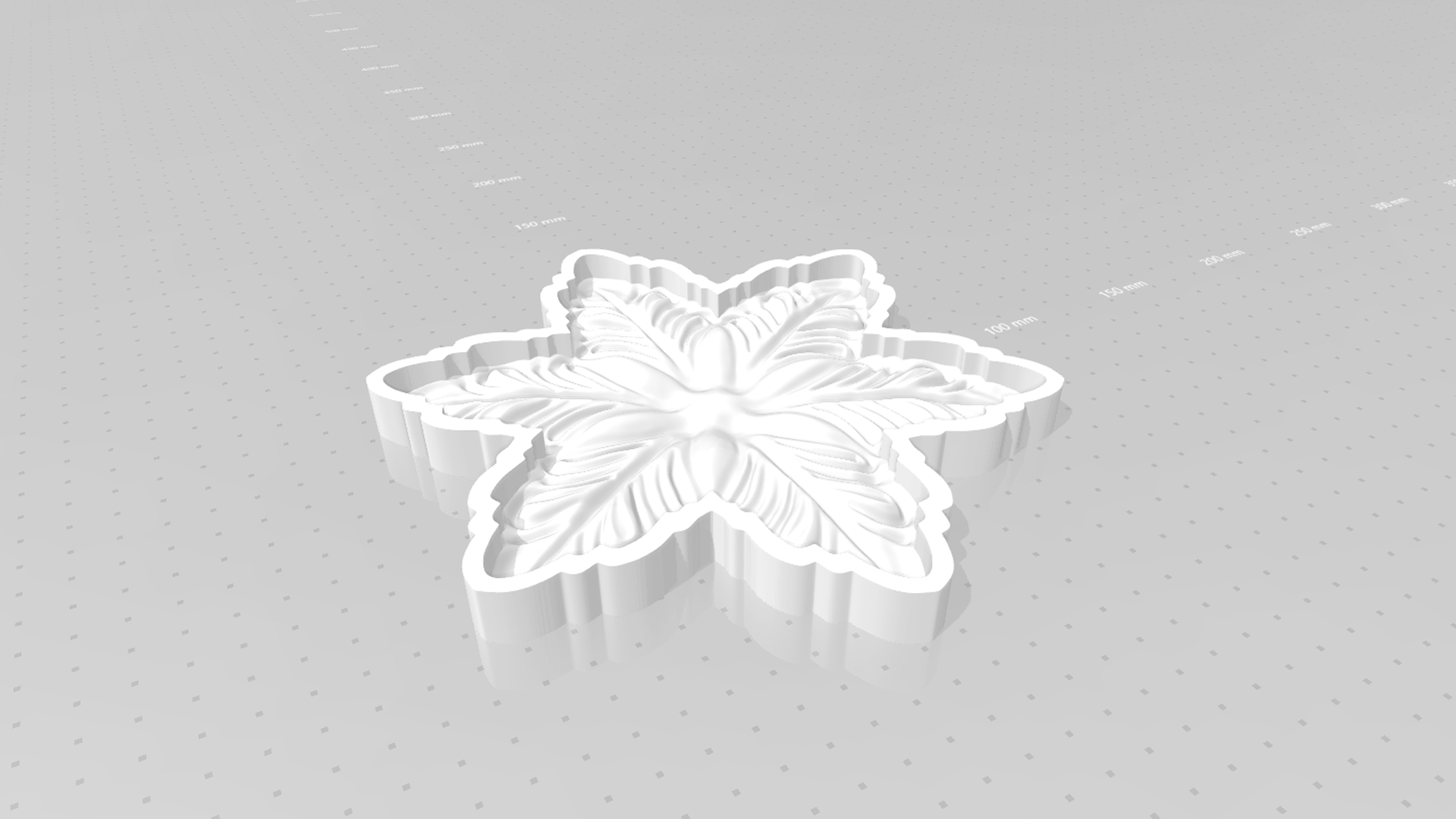 STL file Poinsettia Poppy Flower - Molding Arrangement EVA Foam Craft 💐 ...