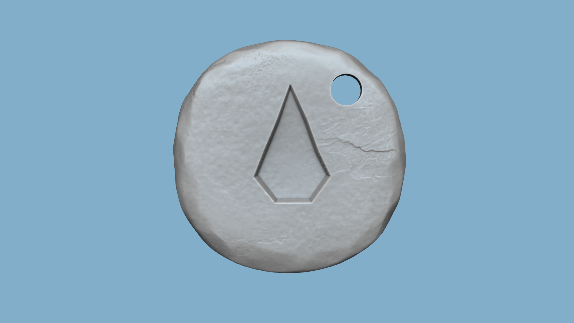 STL file Water Rune - Runescape - STL Keychain 🚰 ・3D print design to ...