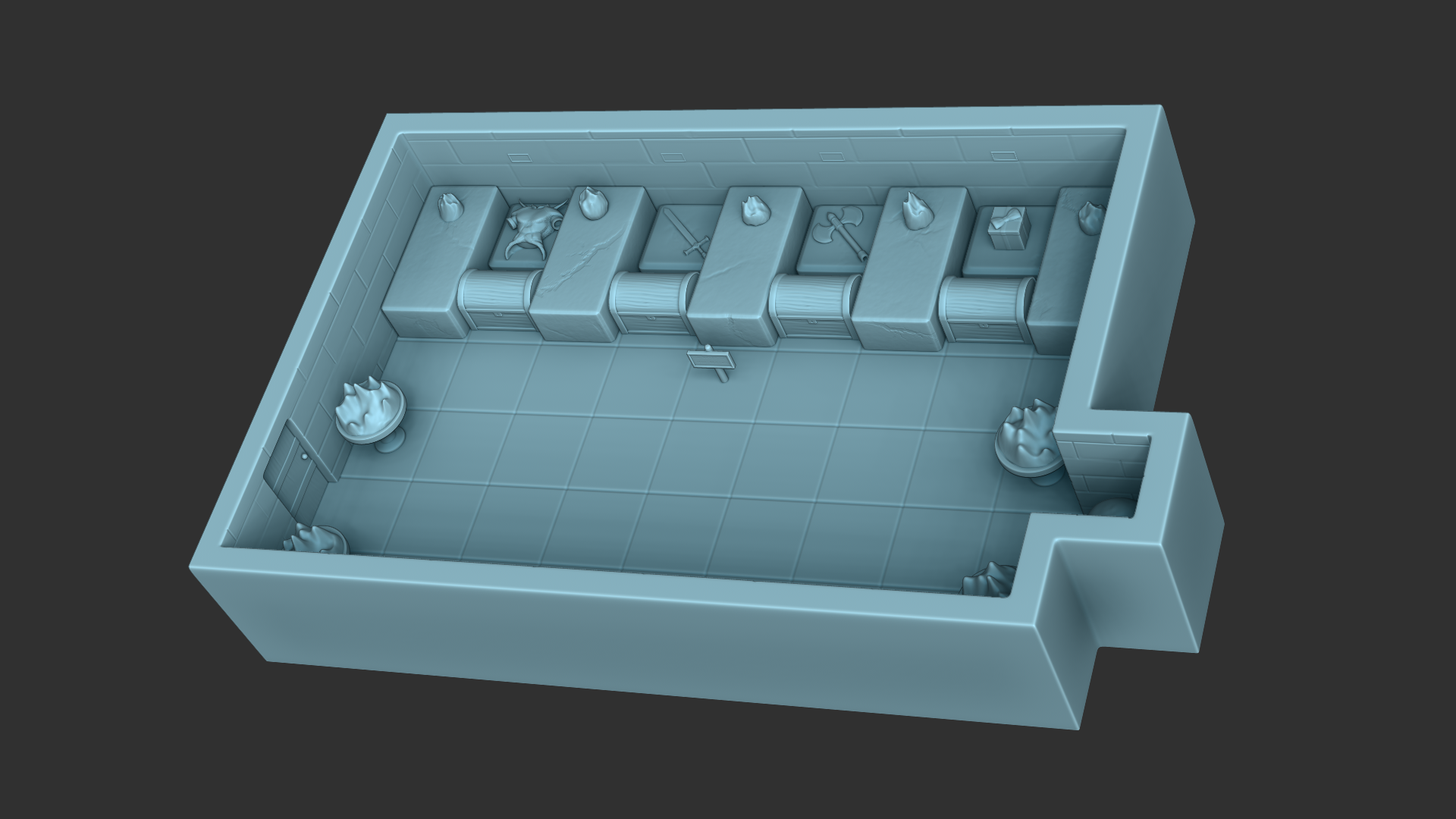 STL file Tibia Annihilator Room - Miniature 🗺️ ・3D print design to ...