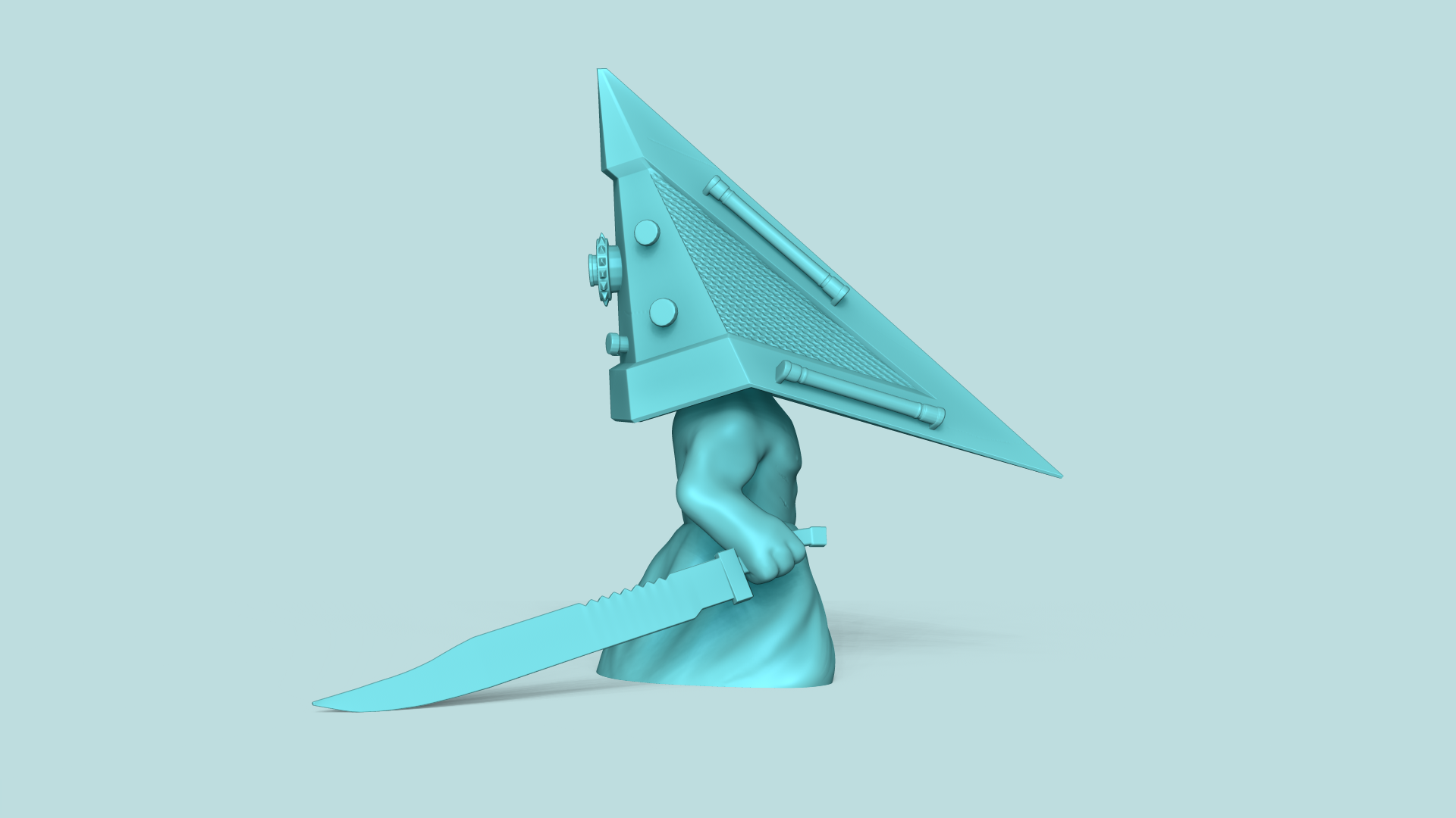 STL file Pyramid Head Chibi - Funko Style - Silent Hill 🎬 ・Design to ...