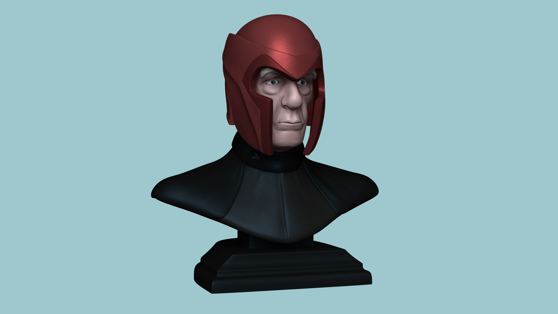 👤 Magneto Bust - Ian McKellen - X-Men・Free STL File for ・Cults