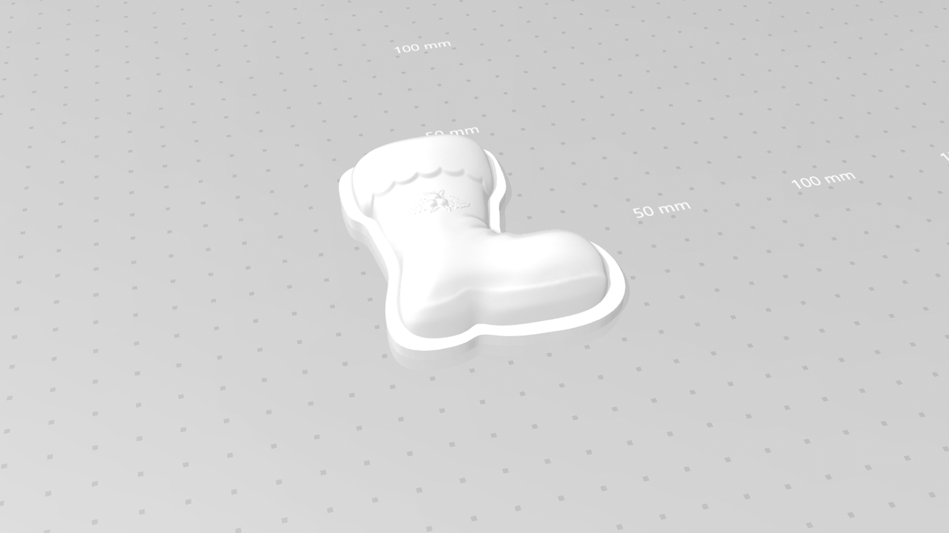 STL file Christmas Boots - Molding Arrangement EVA Foam Craft 🎄 ・3D ...
