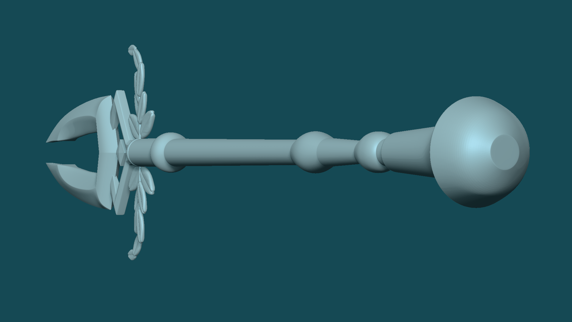 🗝️ Varatha - Eternal Spear - HADES Keychain Miniature・ STL File for ・Cults