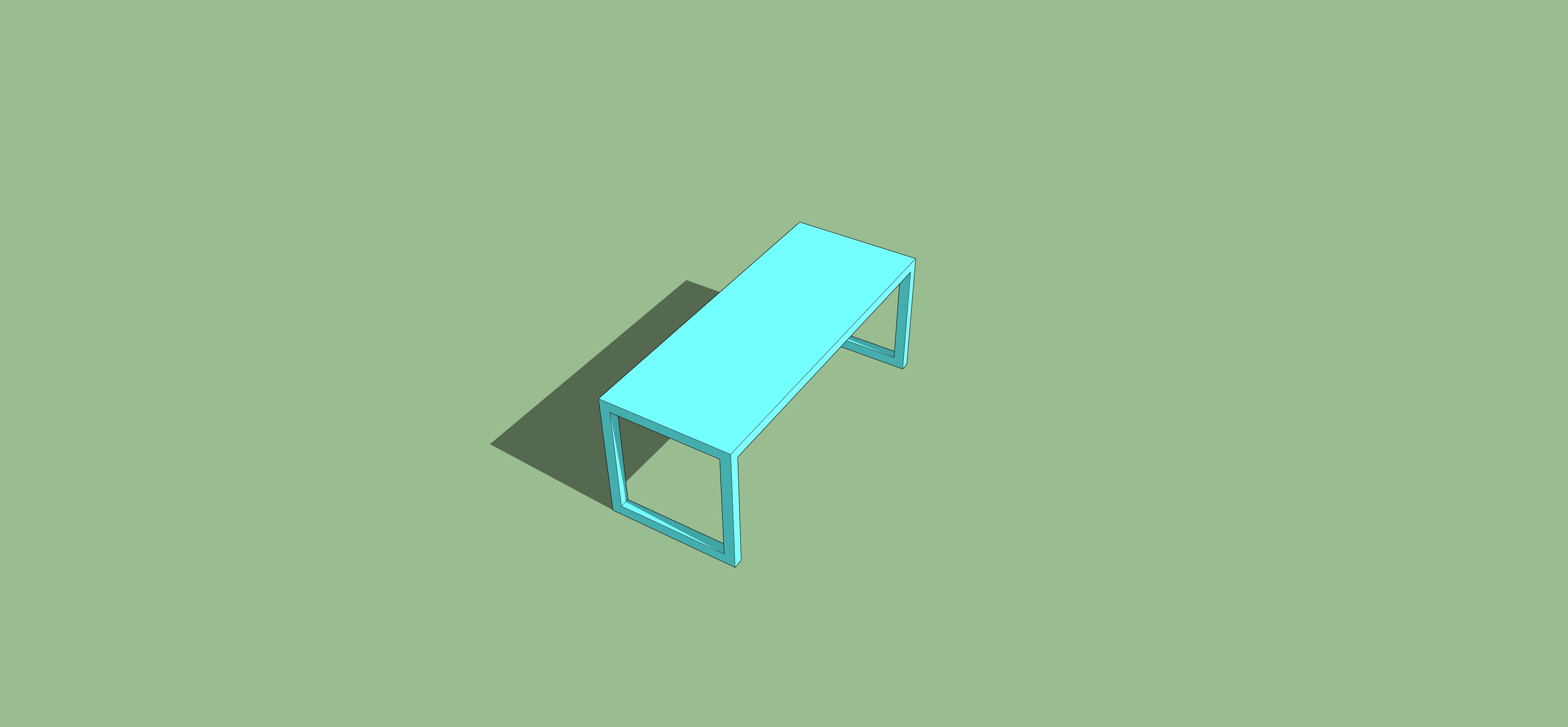 STL file table 7x3 cm 🏛️ ・3D printing design to download・Cults