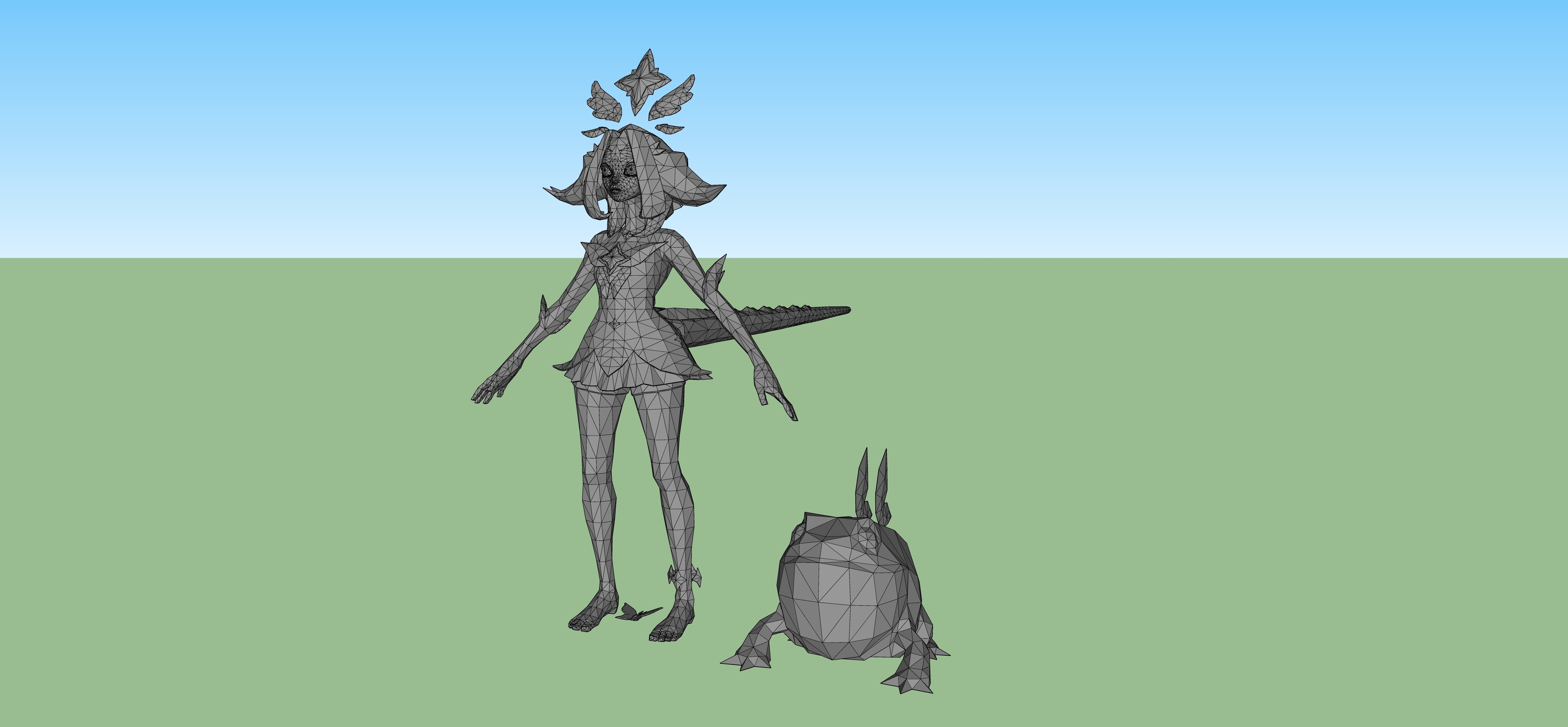 STL file neeko + skins 🎲・3D printing idea to download・Cults