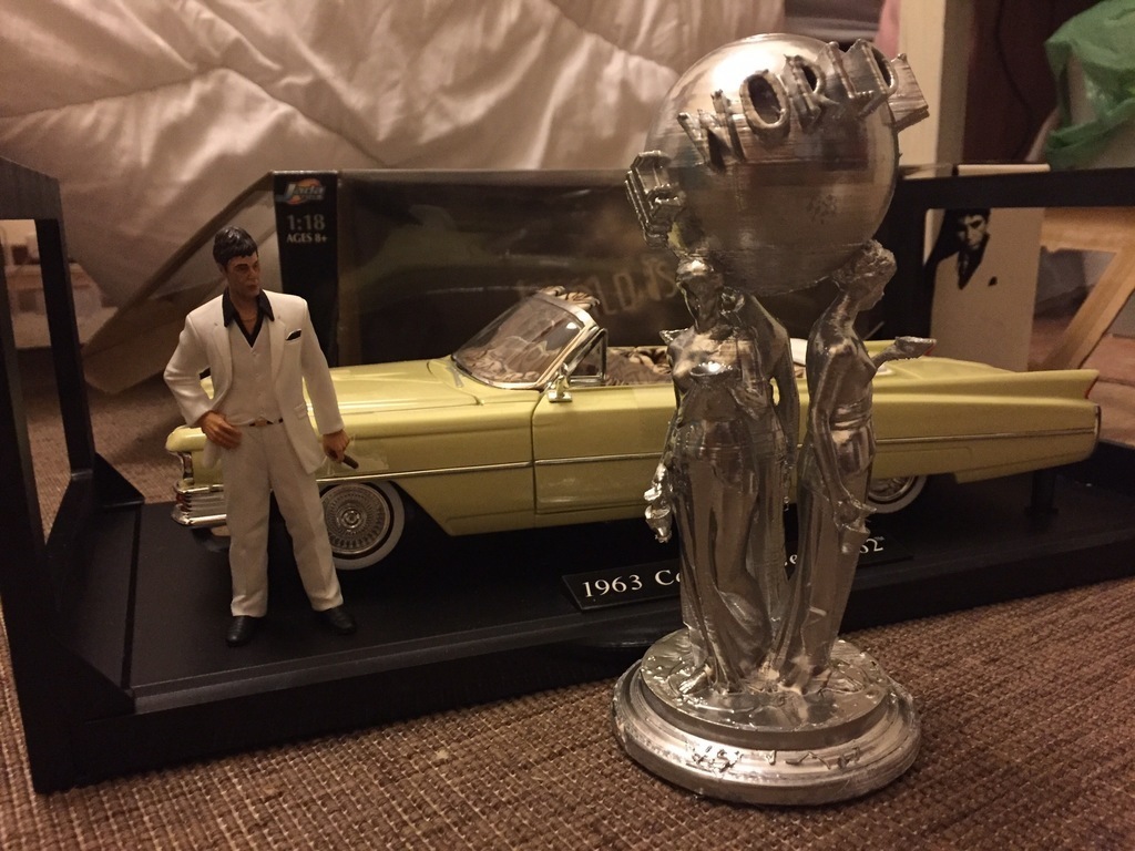 Archivo 3D gratis Scarface the World Is Yours Statue Rivisited 🗺️ ...