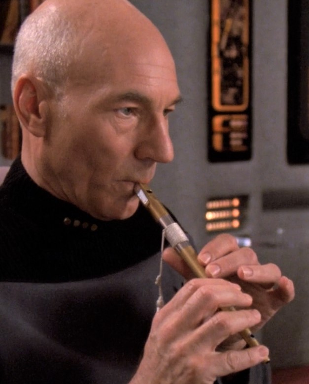 ⭐ Captain Picard's Ressikan Flute Star Trek The Next Generation The ...