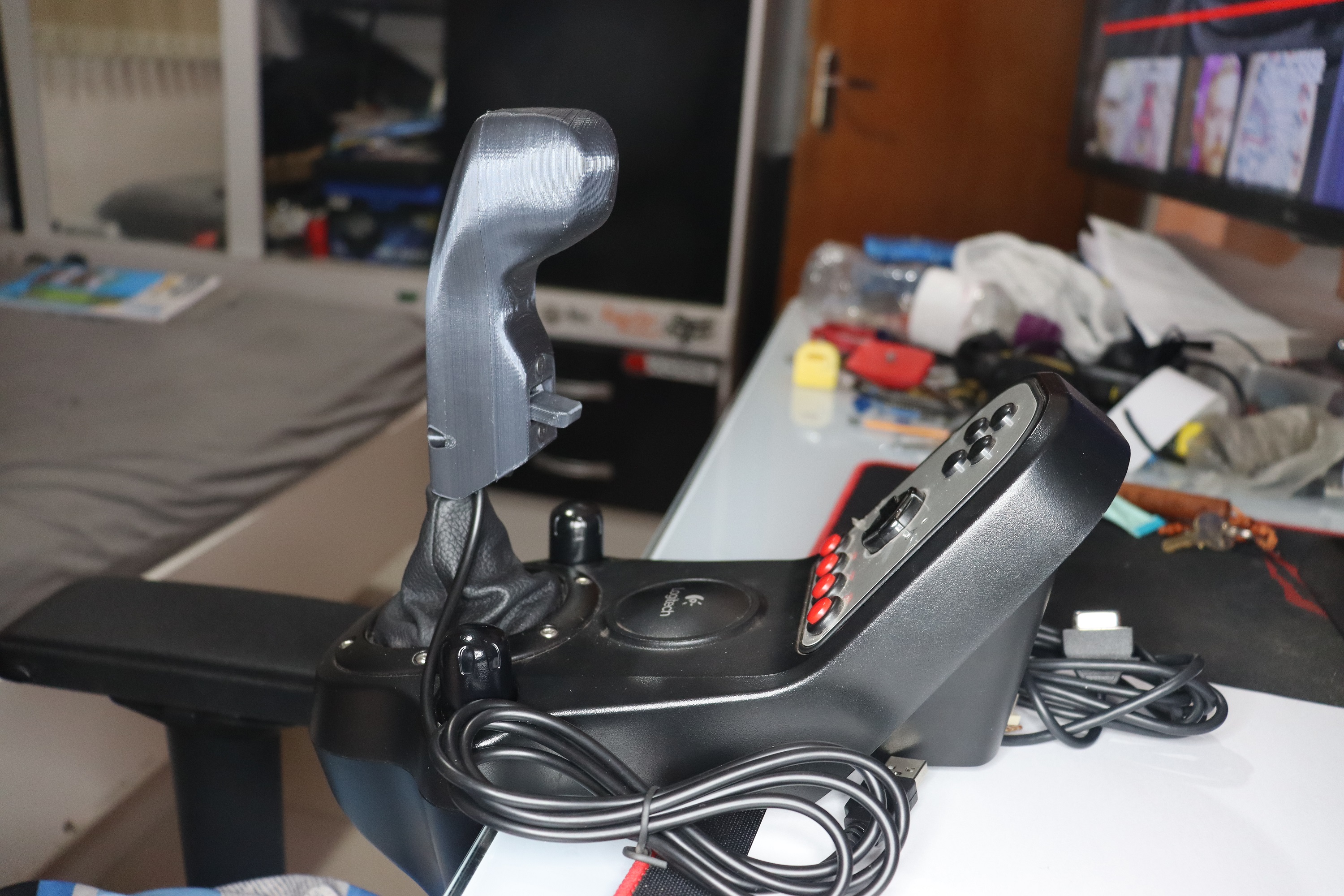 📱 Scania Shifter for Logitech G25 G27 G29 G920・ STL File for ・Cults