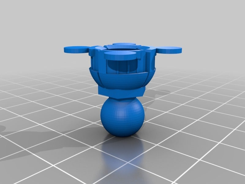 💪 Locking ball and socket arm with ears・Free STL File for ・Cults