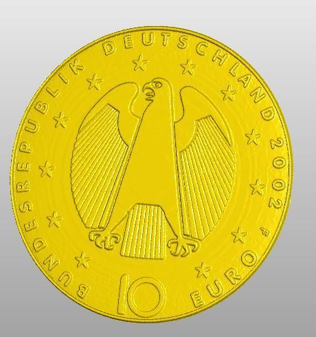 Free STL file EURO 💶 ・Model to download and 3D print・Cults