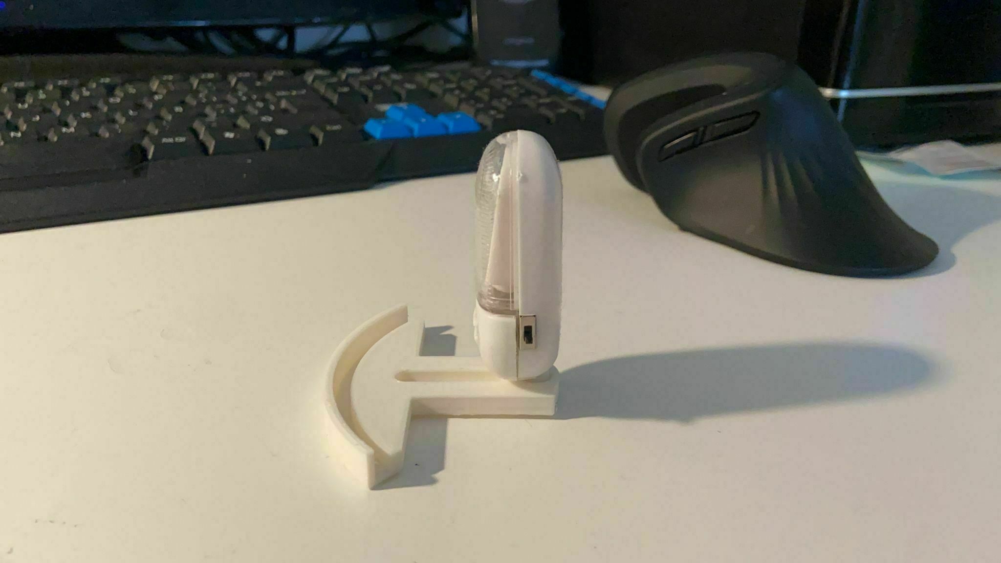 👽 litofania curved support・ STL File for ・Cults