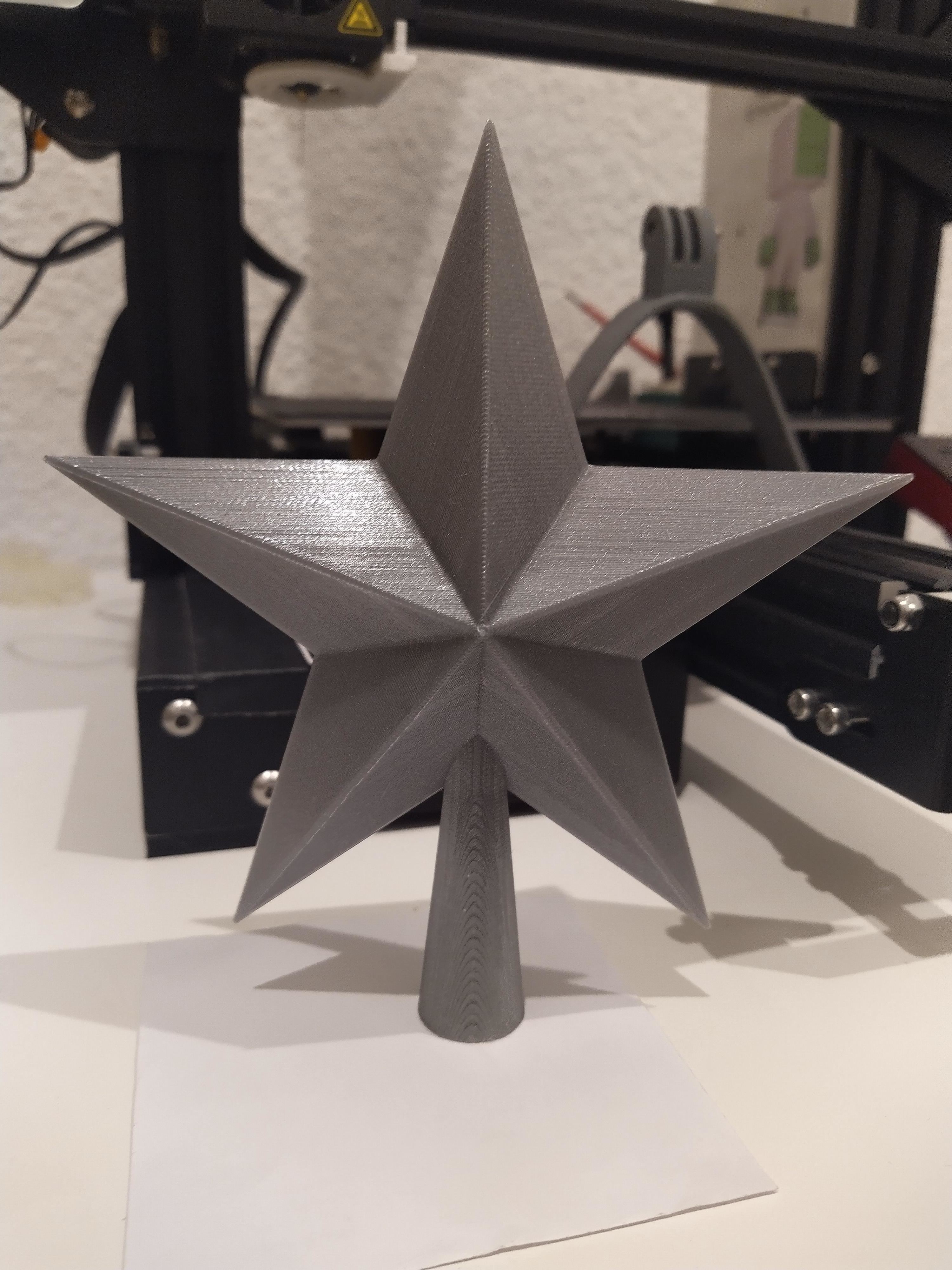 🎄 Christmas Tree Star・Archivo STL Gratis para Impresión 3D・Cults