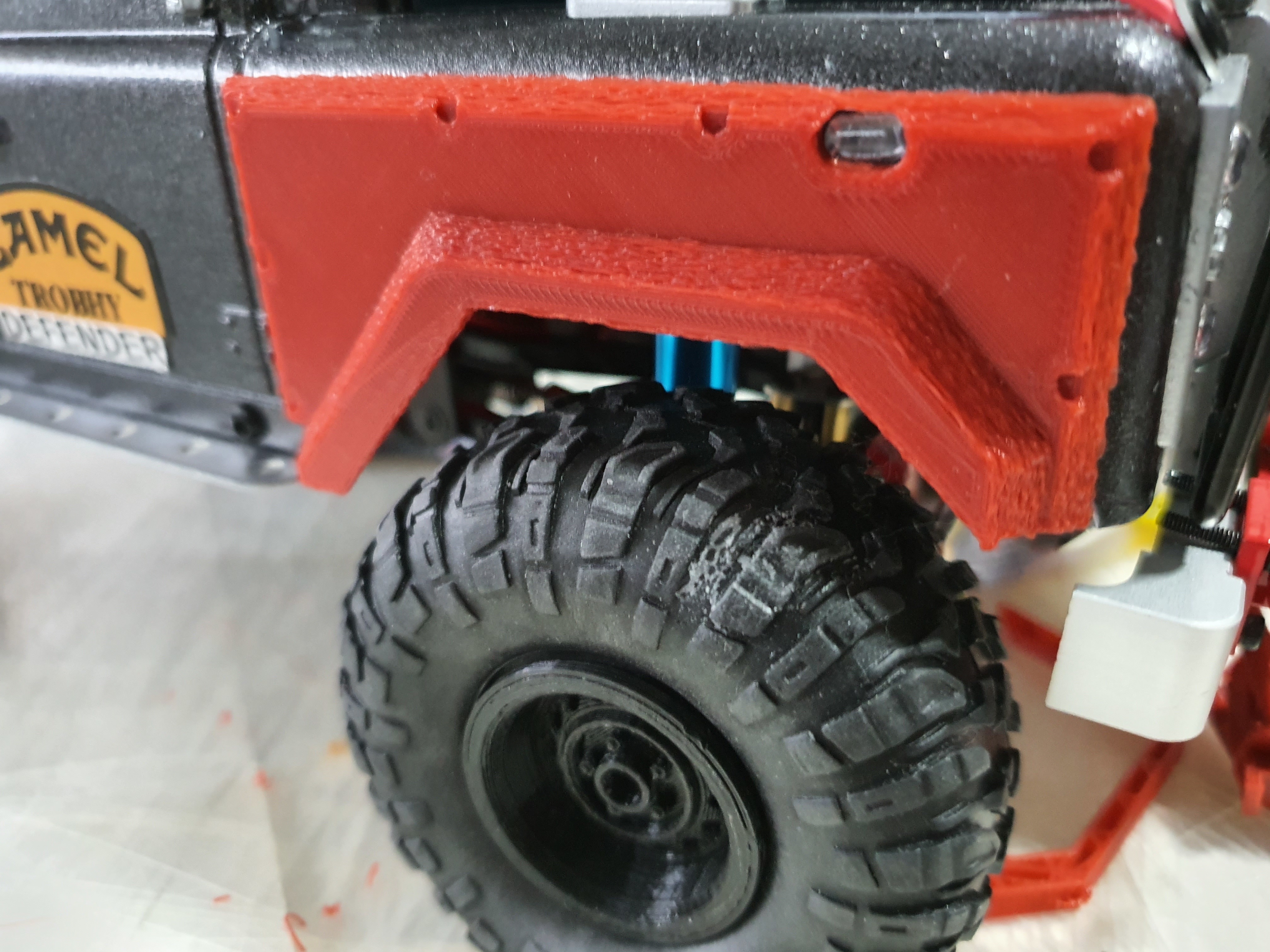 🎲 MN99 Crawler Fenders・ STL File for ・Cults