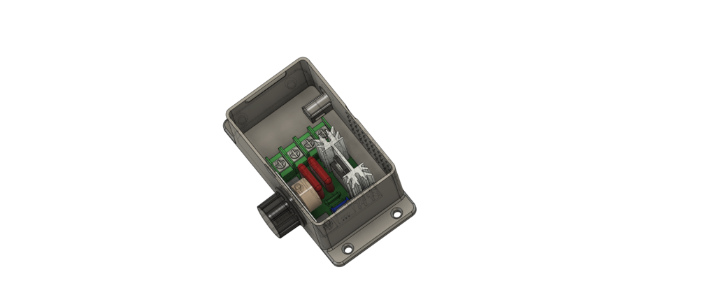 Free 3d File Enclosure For 2000w Speed Controller Scr Voltage Regulator 🧑‍🔧 ・3d Print Design To