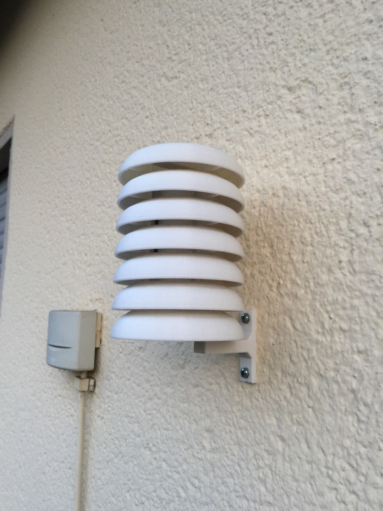 🛡️ Radiation / Weather shield for Netatmo outdoor sensor・Free 3D File ...