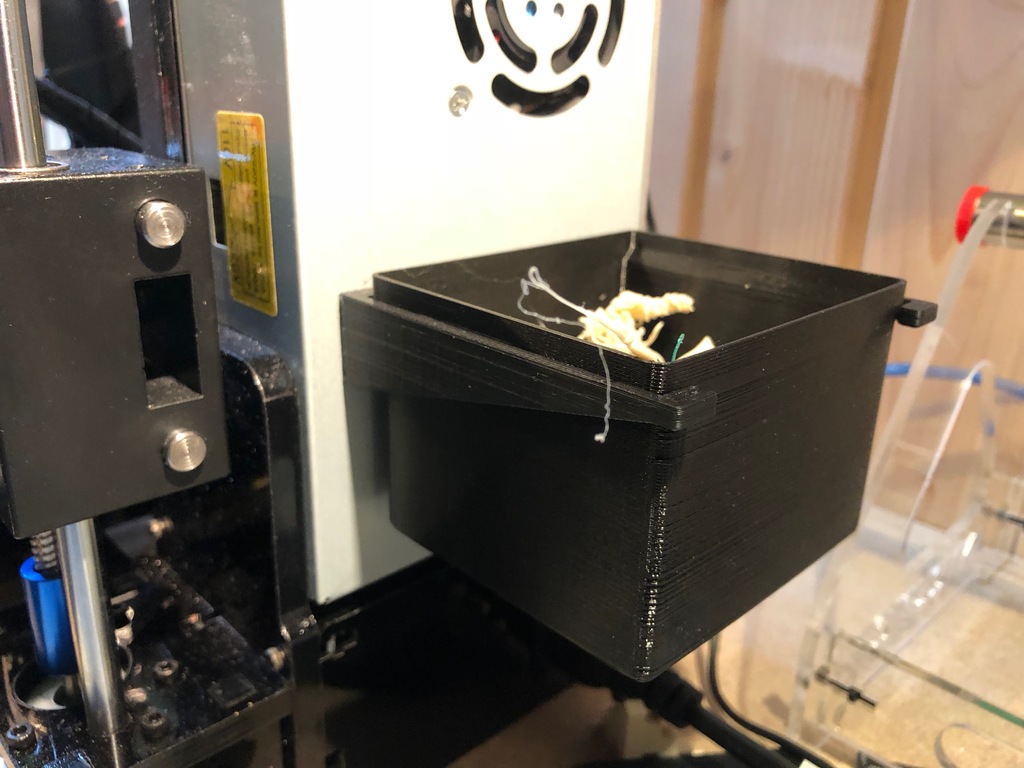 Free 3D file Filament trash can for Anycubic Delta Linear Plus and ...