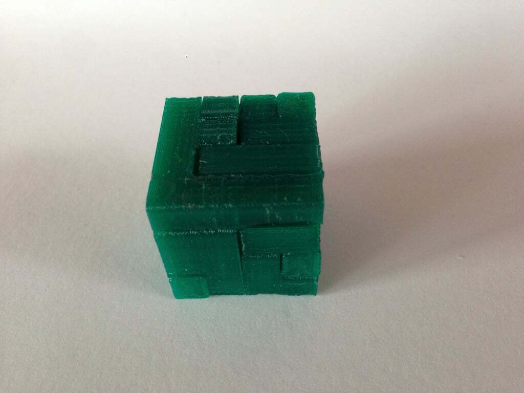 3D printed Printable Interlocking Puzzle #2・Cults