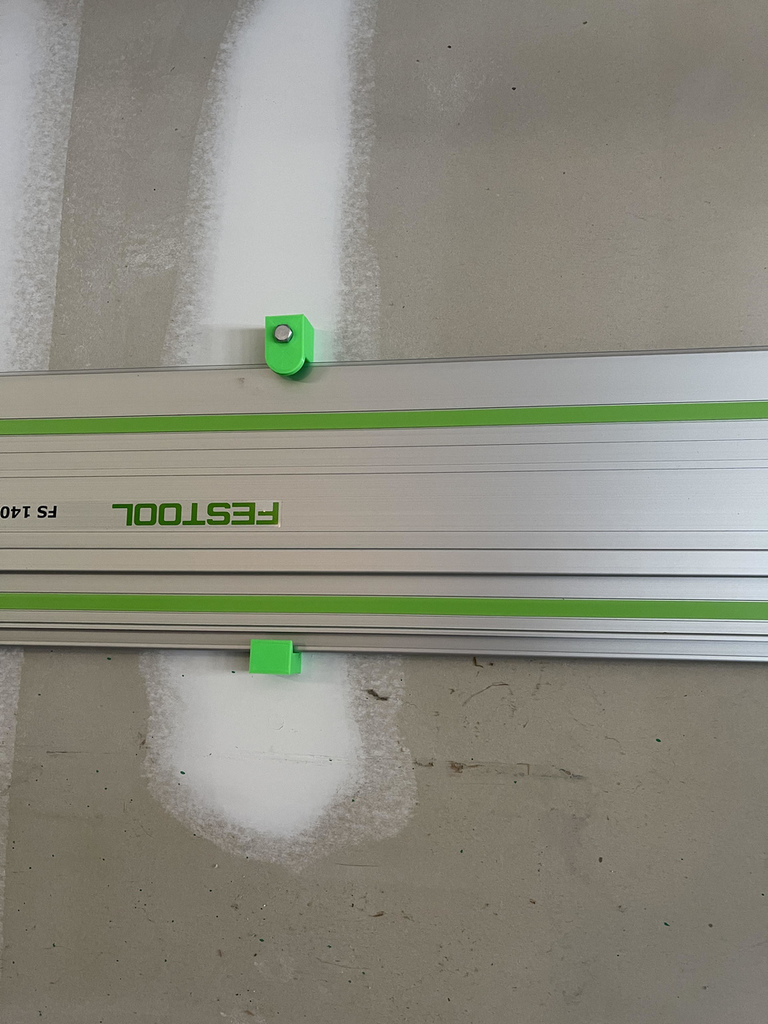 STL file Festool Track Wall Mount 🧞‍♂️・3D print model to download・Cults