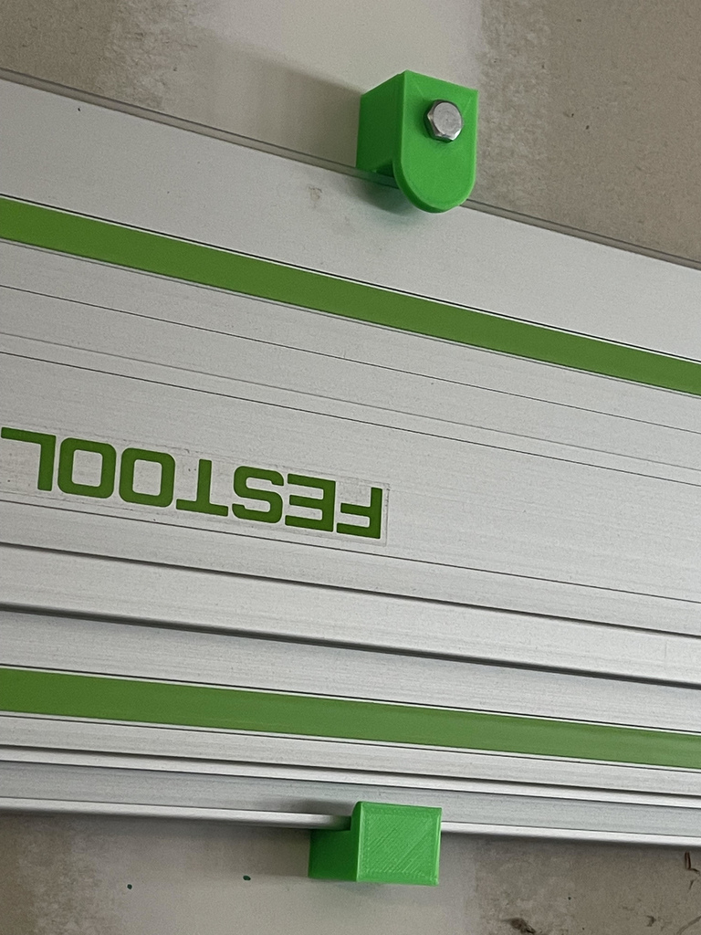 STL file Festool Track Wall Mount 🧞‍♂️・3D print model to download・Cults