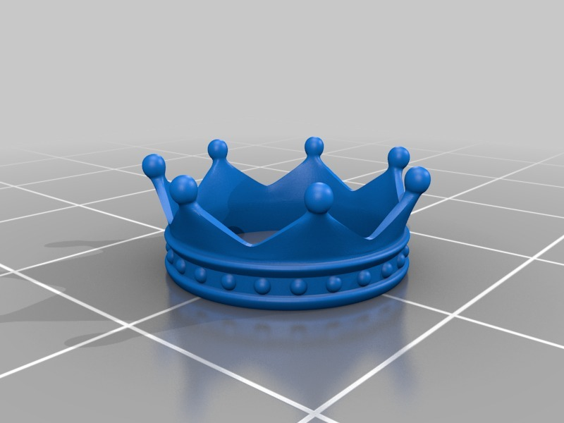👑 King's Crown・Free 3D File for ・Cults