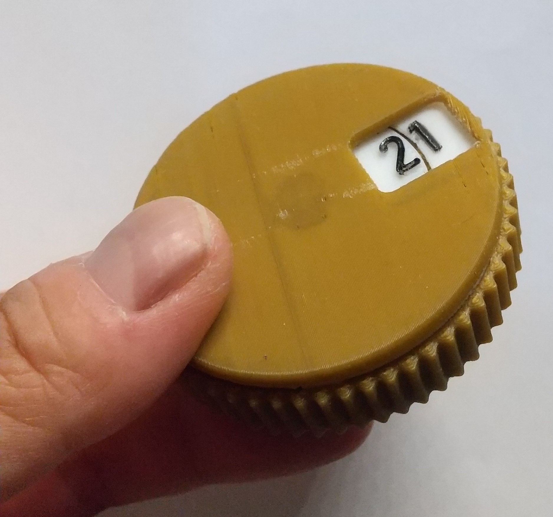 STL file Mechanical COUNTER // BIG NUMBERS - 00 TO 99 🔢 ・3D printable ...