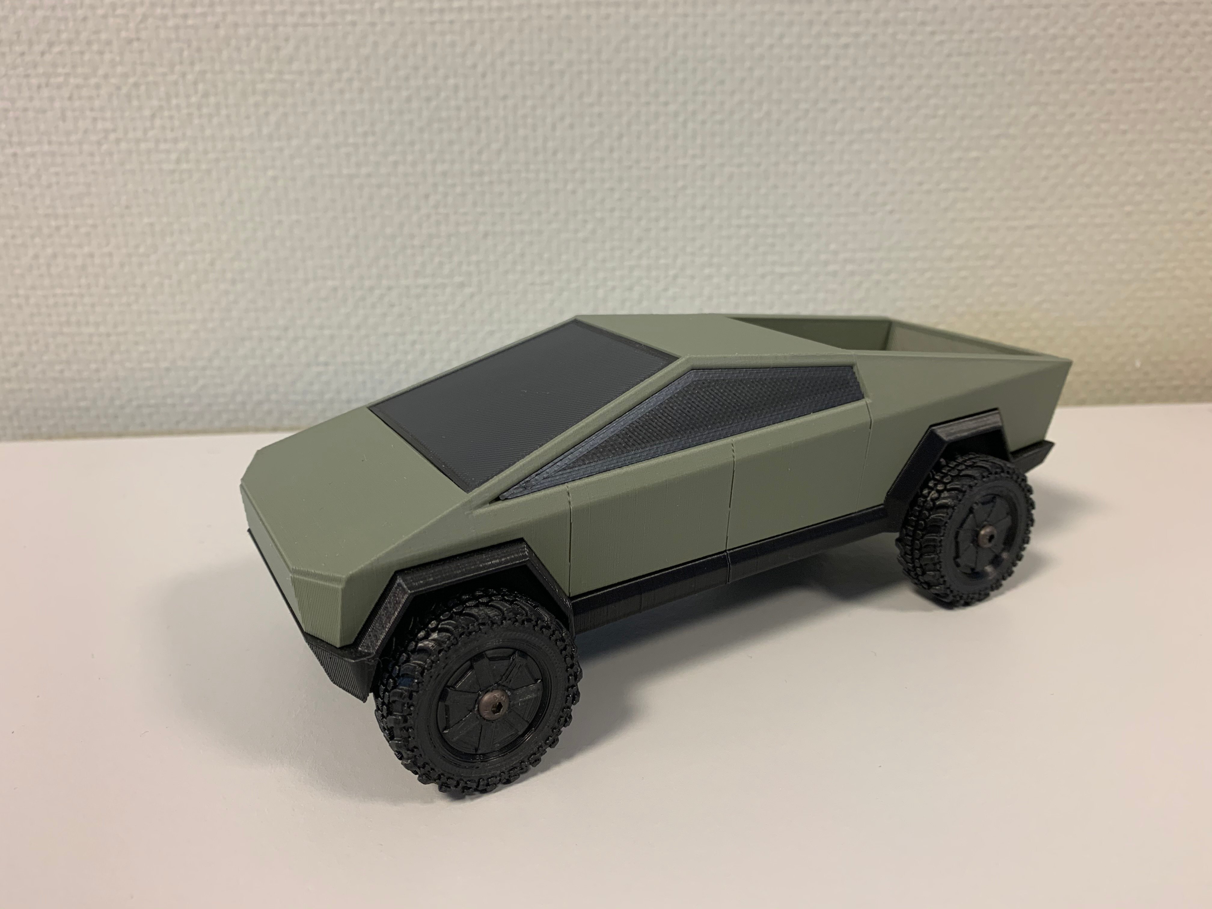 3D printable Tesla Cybertruck・Cults