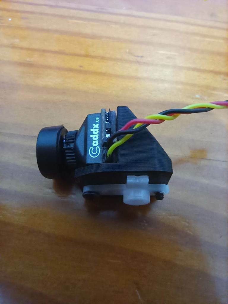 📷 Nano FPV Camera to Servo Arm mount adapter・Free 3D File for ・Cults