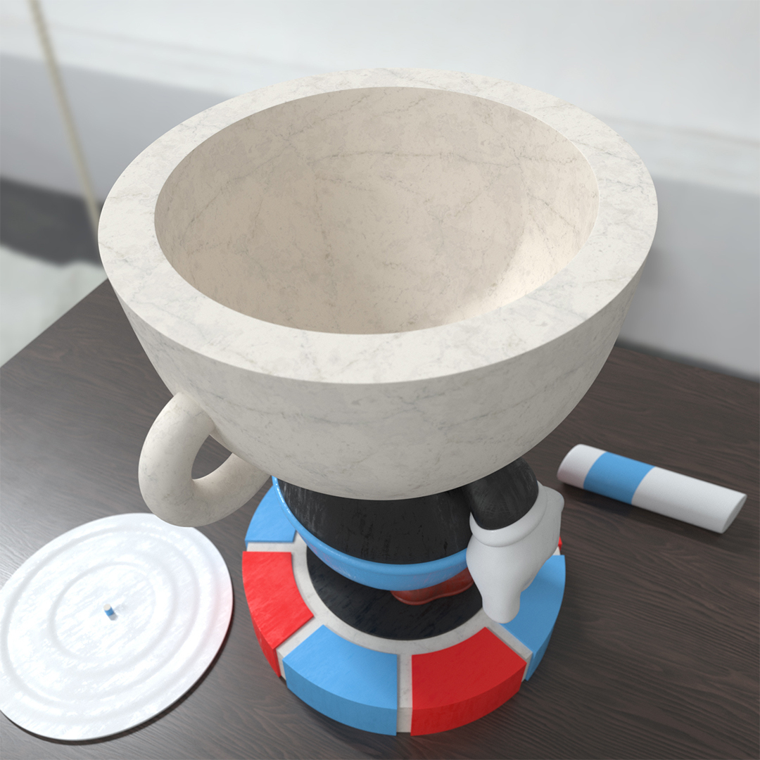 STL file FALL GUYS WITH SKIN / MUGMAN 🍂 ・3D print model to download・Cults