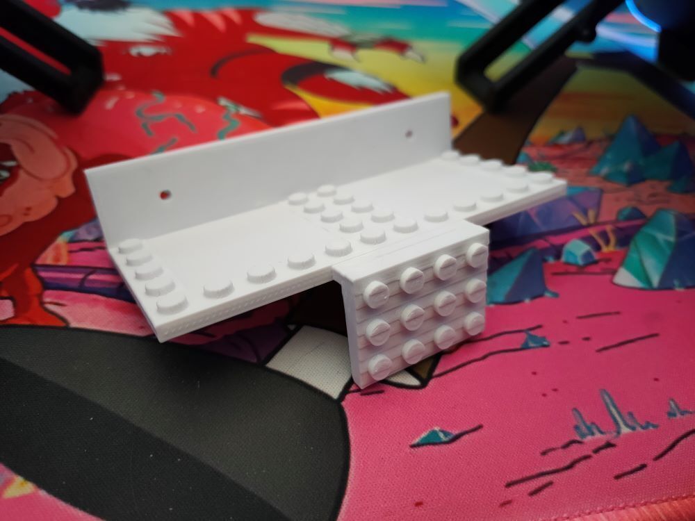 🏗 Lego display wall mount・Free STL File for ・Cults