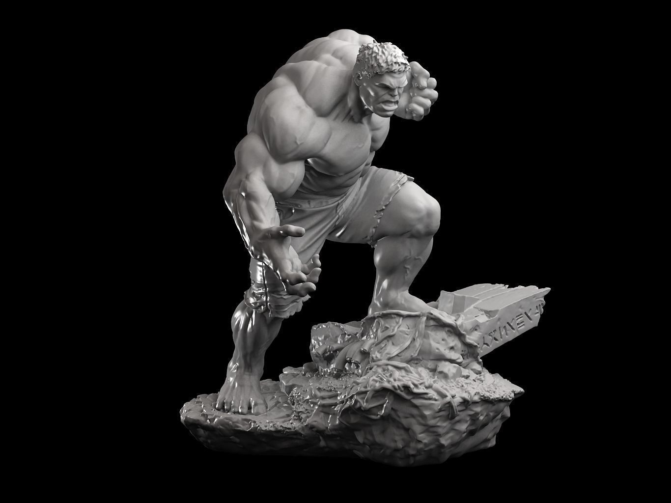 🦸 Hulk・ STL File for ・Cults