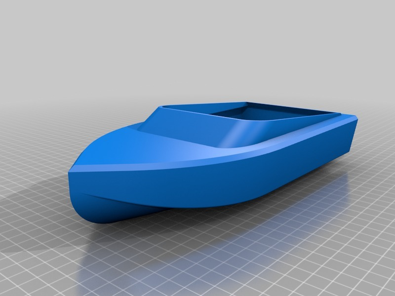 STL file Speedboat 🚤 ・3D printable design to download・Cults
