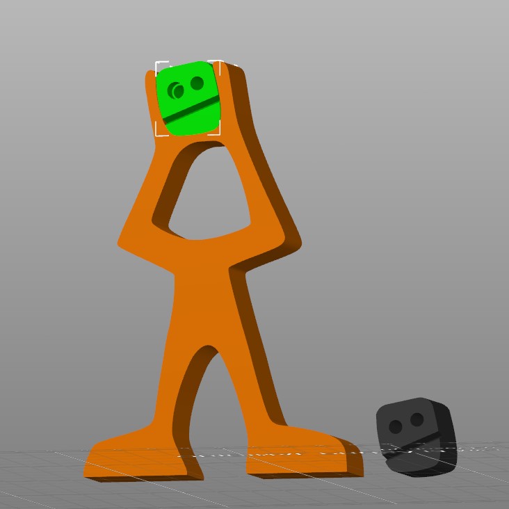 STL file SCULPTURE OF A CRAZY MAN STL+SVG 🗿 (SVG)・3D printing template ...