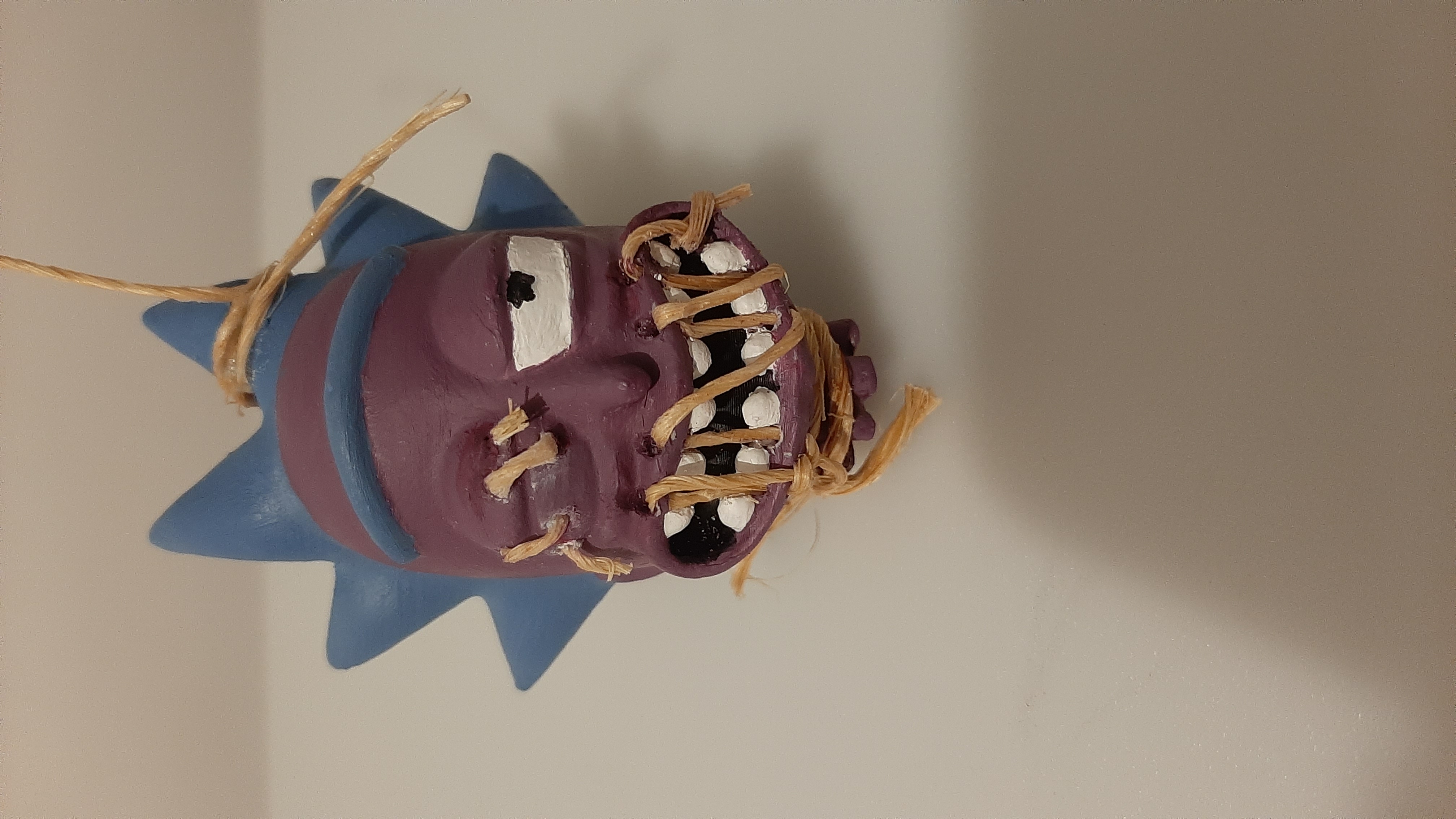 STL file Shrunken Head Tzantza Rick and Morty 🎃 (3MF)・3D printer model ...