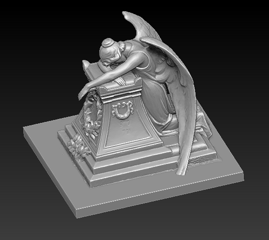 👼 Angel Statue 2 3D Model・Free STL File for ・Cults