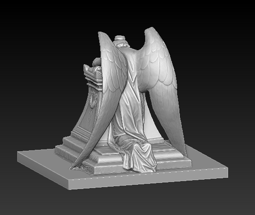 👼 Angel Statue 2 3D Model・Free STL File for ・Cults