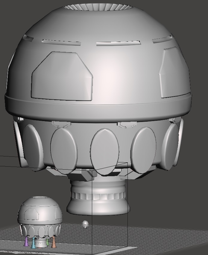 🤴 King of the Jungle Class Dropship・Free STL File for ・Cults