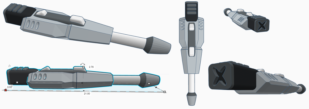 🦅 OOP SHADOW HAWK REPLACEMENT PARTS・Free STL File for ・Cults