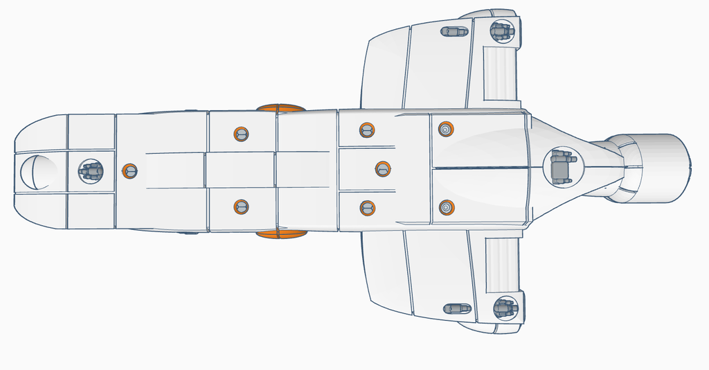 🎲 Retribution Carrier Class Dropship・Free 3D File for ・Cults