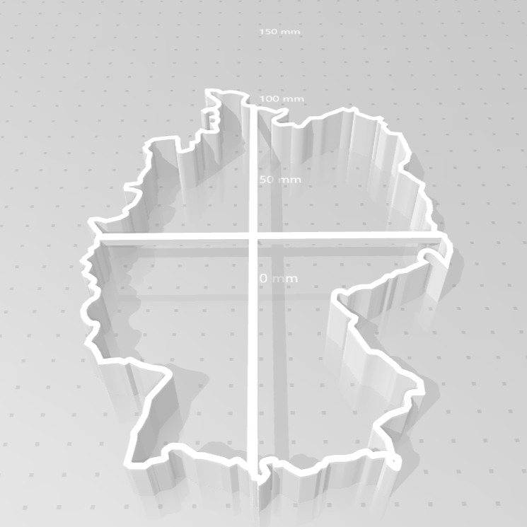 STL file Biscuit cutter, cookie cutter, German Mould, German Template 🍪 ...