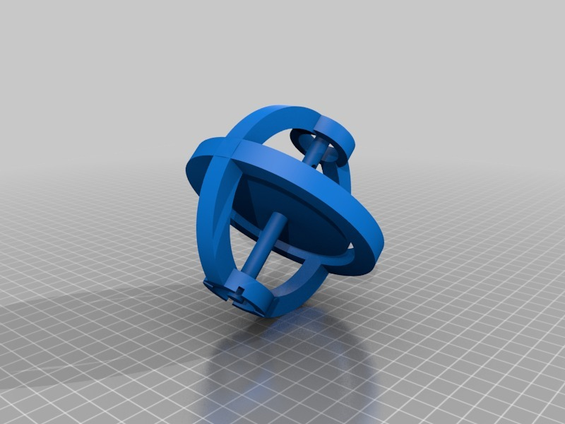 🎠 Gyroscope!・Free 3D File for ・Cults
