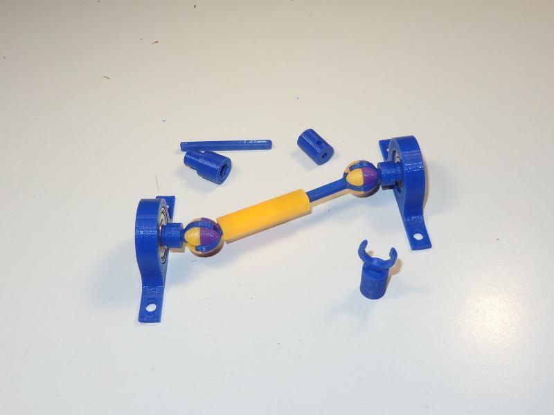 Free STL file Spherical Gimbal / Cardanic Joint 💭 ・3D printer model to ...