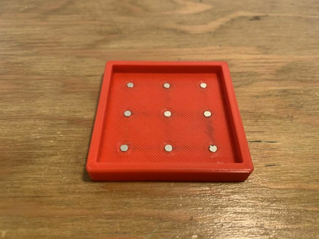 Free STL file Sliding Magnetic Tile Puzzle 🧲 ・Template to download and ...